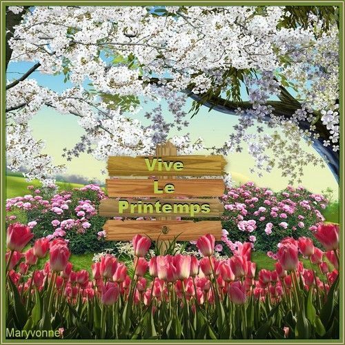 mes creations de printemps